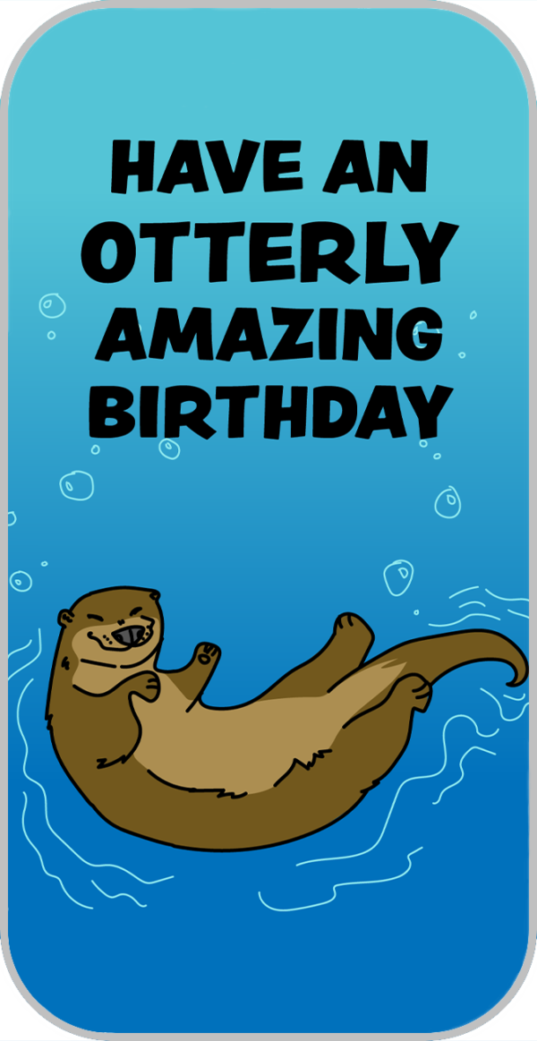 Otterly Amazing – Soft Cards